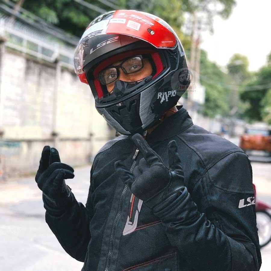 Nón Fullface LS2 FF353 Rapid Circle | Mũ bảo hiểm LS2
